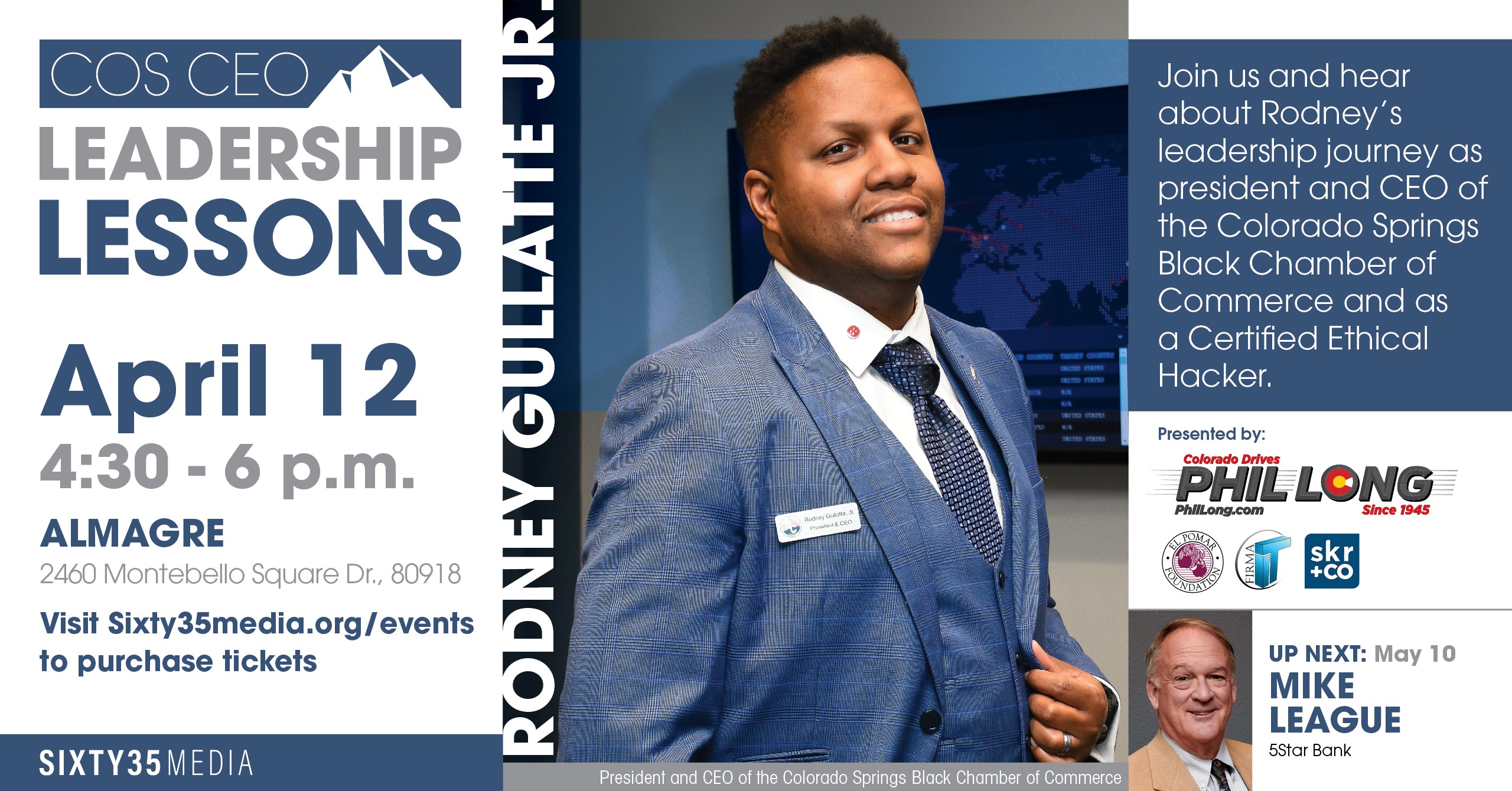 COS CEO with Rodney Gullatte, President and CEO of the Colorado Springs ...